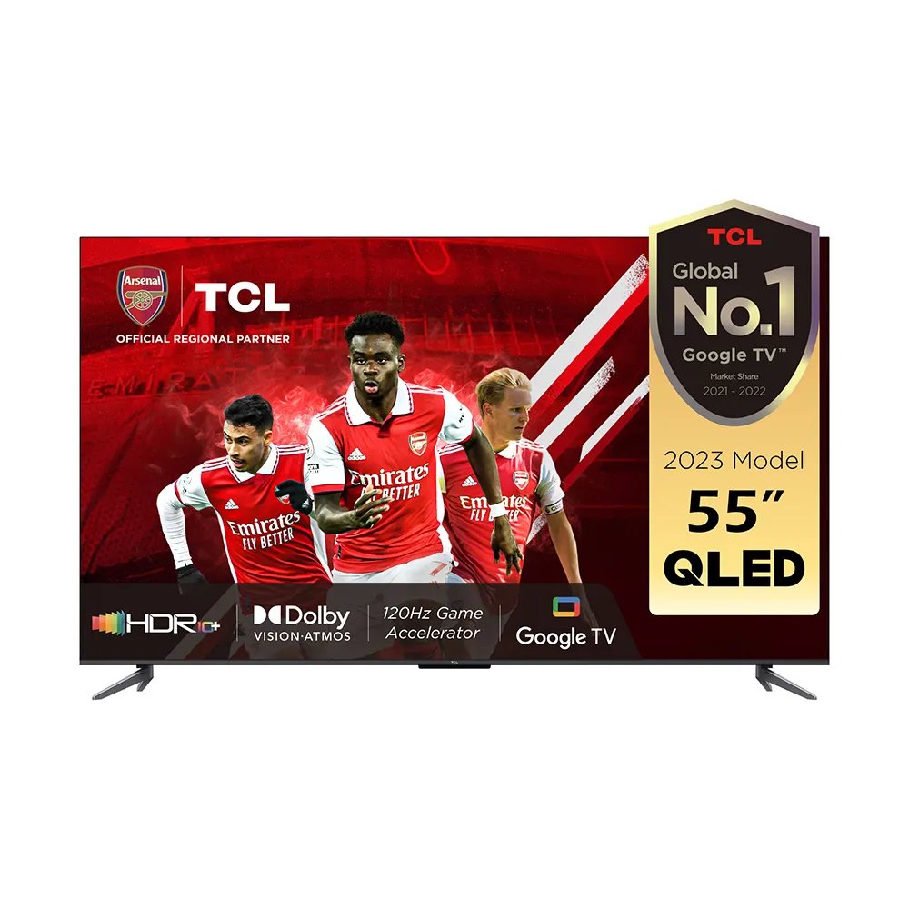 TCL 55 Inch C64 Series 4K QLED TV With Google TV