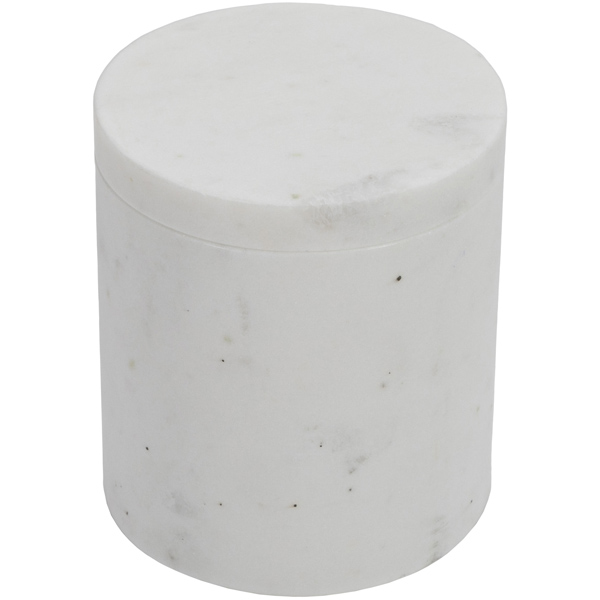 The One - Marble Canister With Lid White | Mall of the Emirates