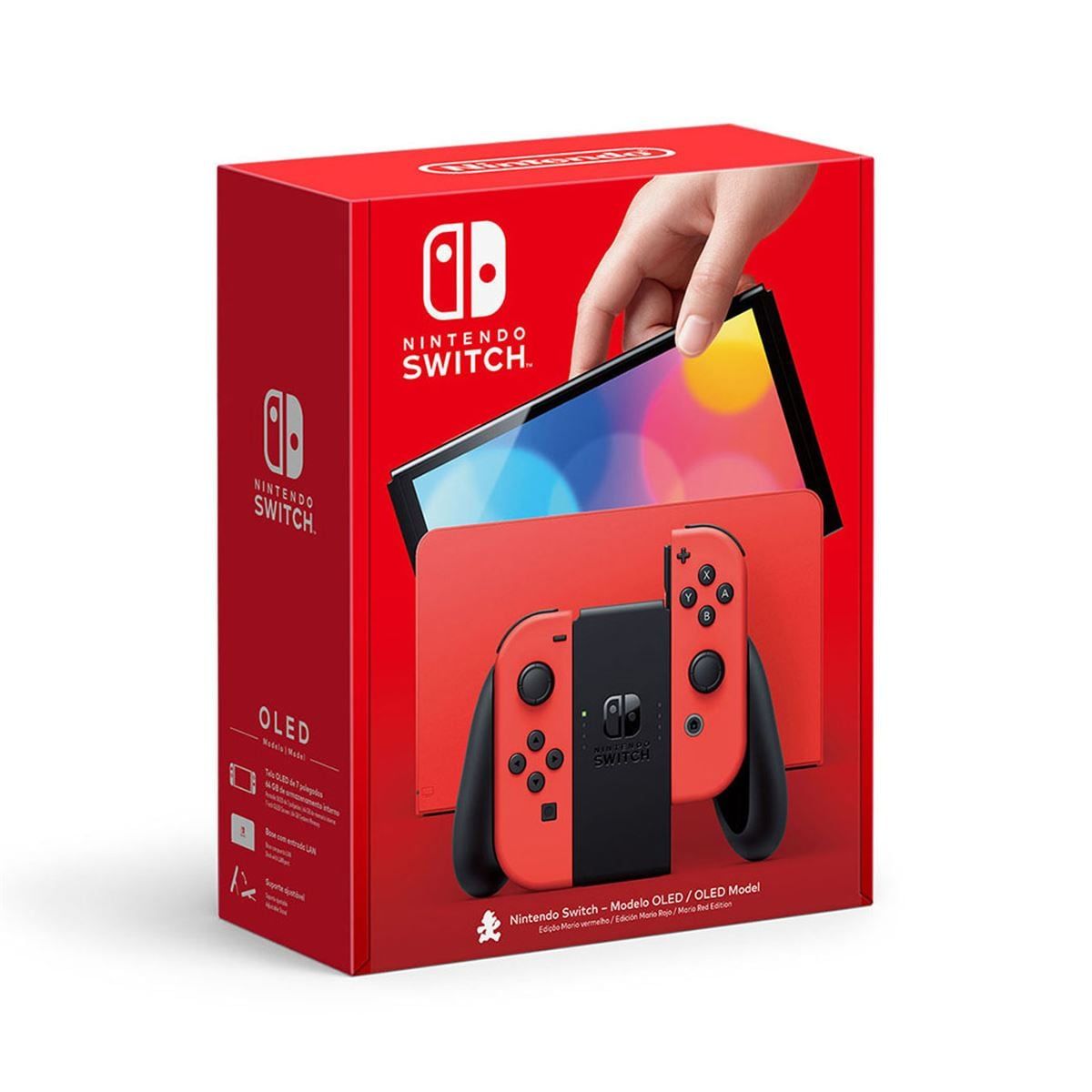Geekay - Nintendo Switch OLED Mario Red Edition Console | Mall of the ...
