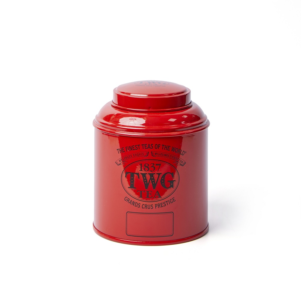 Classic Tea Tin in Red