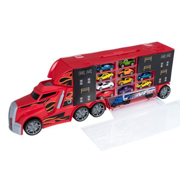 Hamleys - Stunt T'portr 10 Cars Truck | Mall of the Emirates