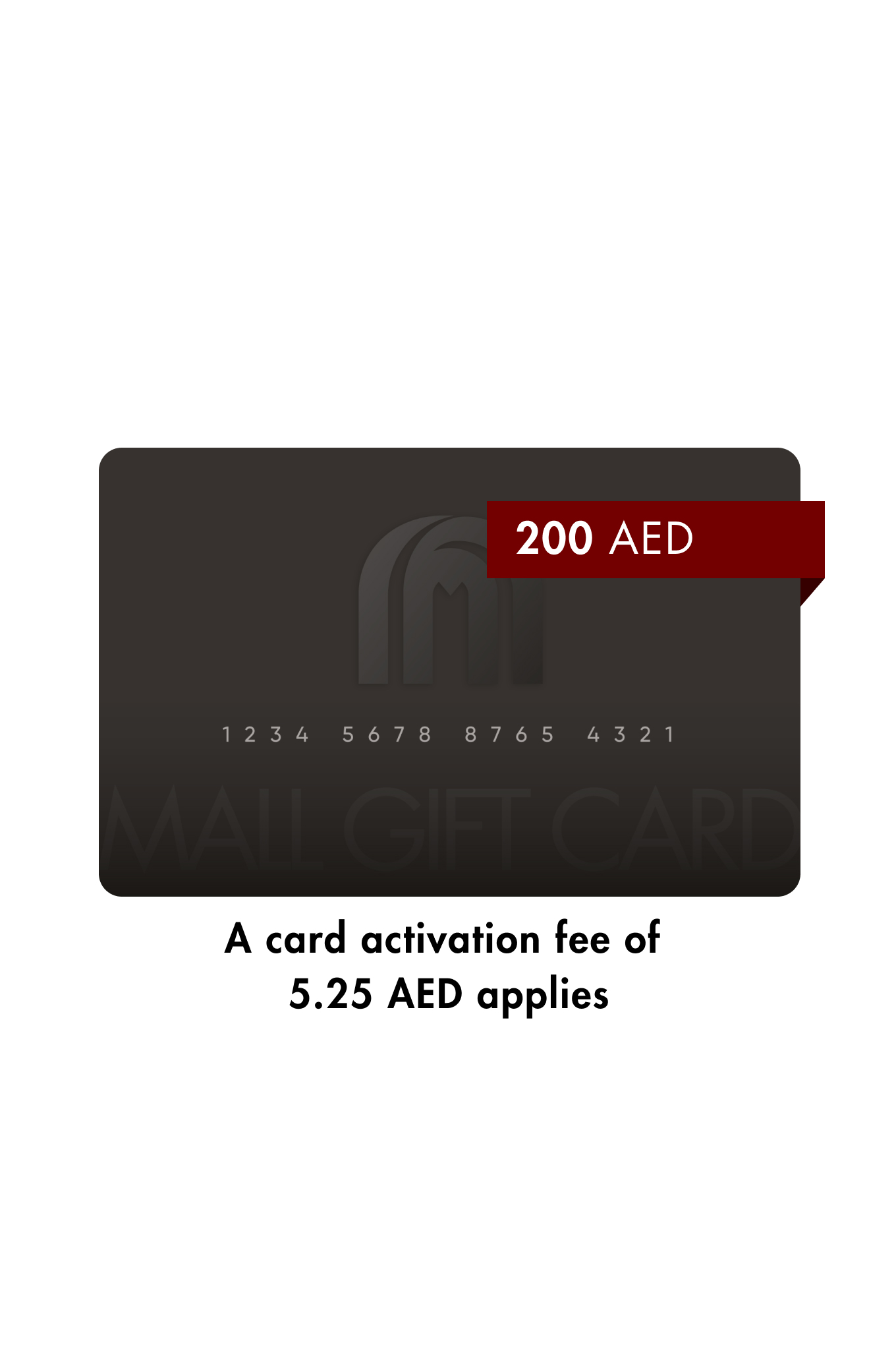 Mall Gift Card 200 AED
